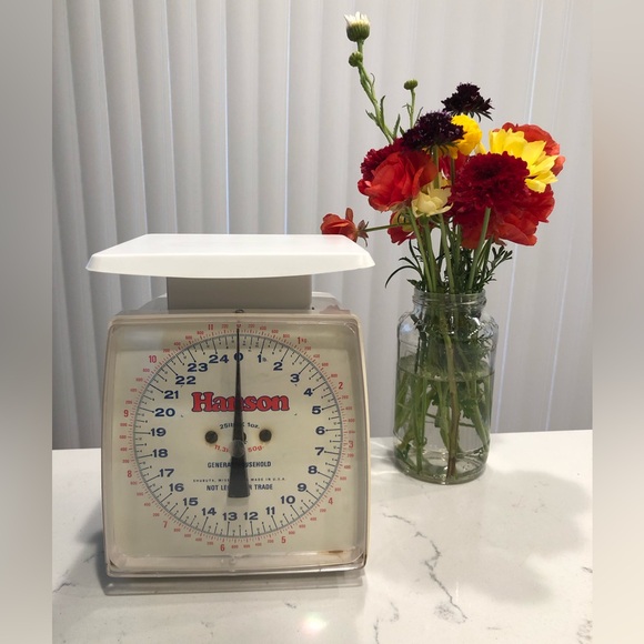 Art | Vintage Hanson Scale General Household Scale 25 Lb X 1 Oz | Poshmark